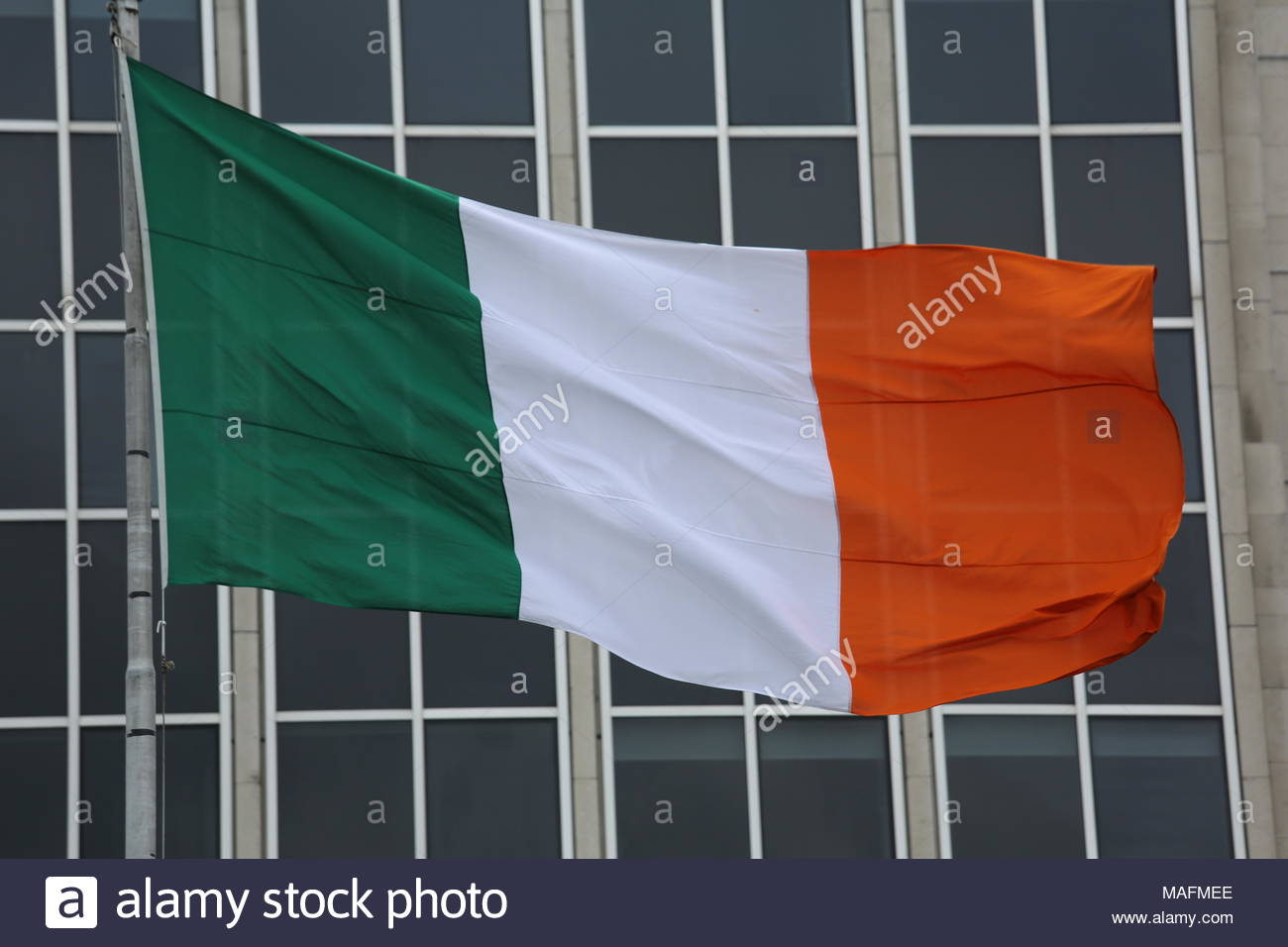The flag of the Republic of Ireland, commonly referred to as the ...