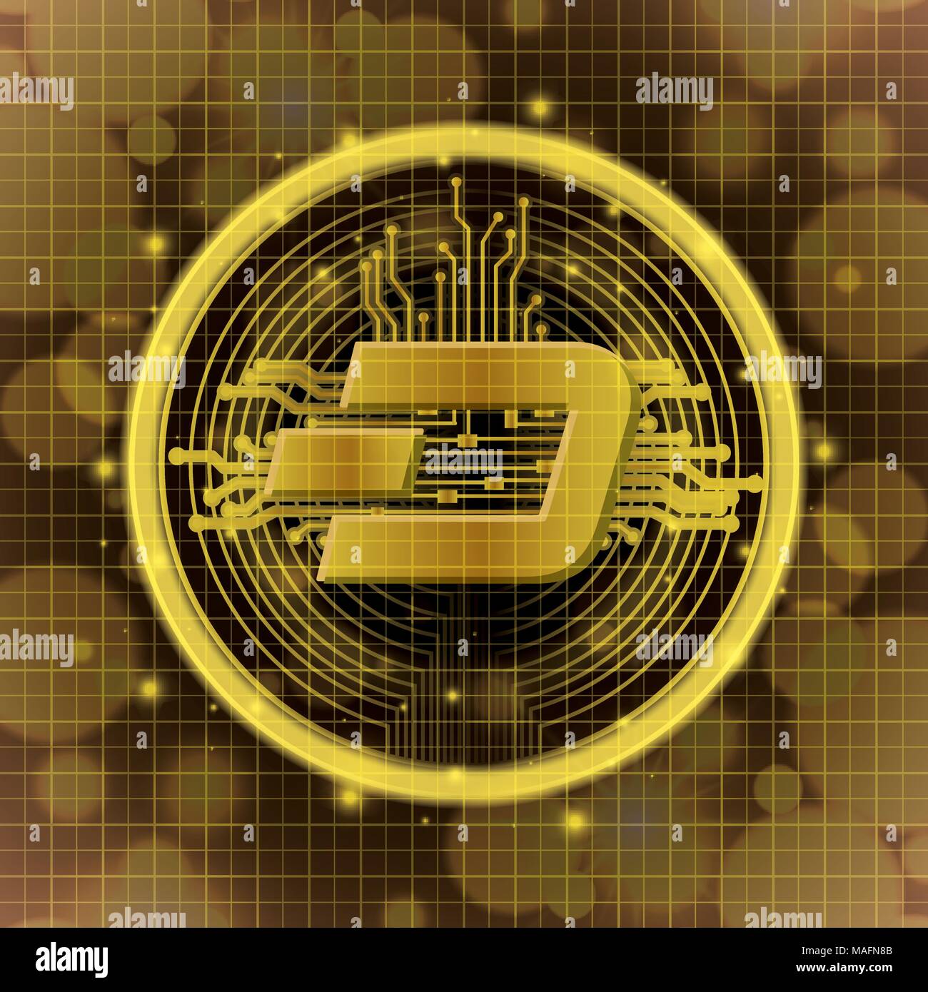 Gold dash Stock Vector Images - Alamy