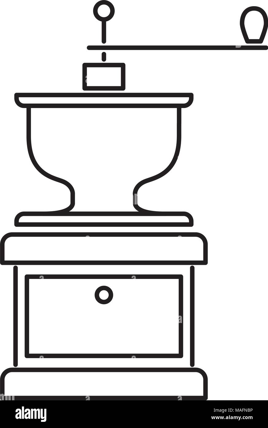 coffee roaster machine icon Stock Vector Image & Art - Alamy