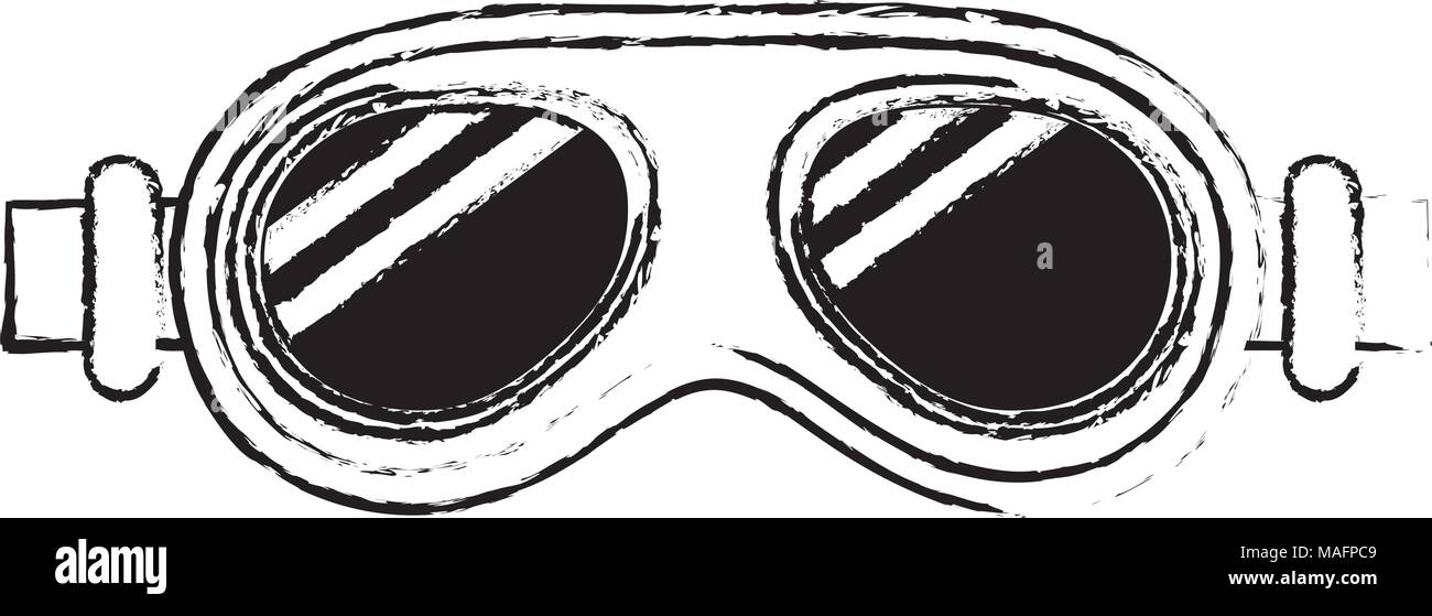 Motorcycle glasses Stock Vector Images - Alamy