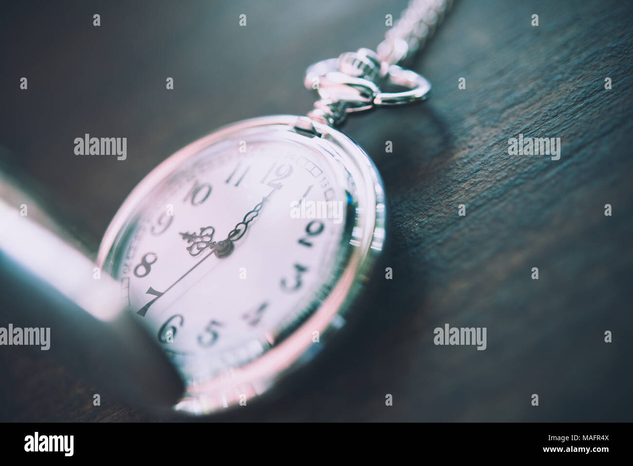 Vintage pocket watch , symbols of time with copy space Stock Photo - Alamy