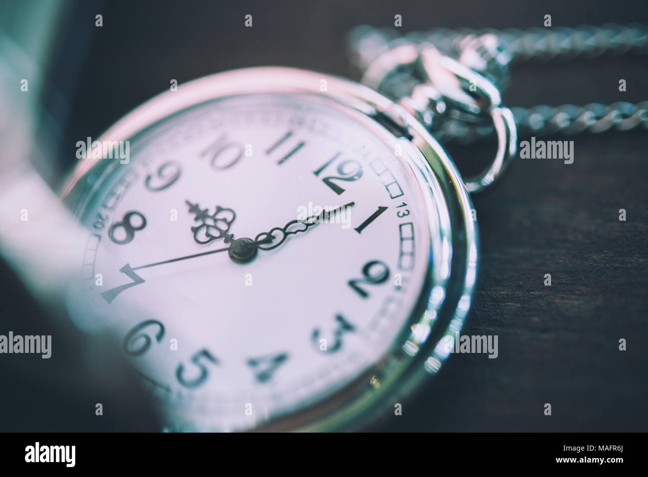 Vintage pocket watch , symbols of time with copy space Stock Photo - Alamy