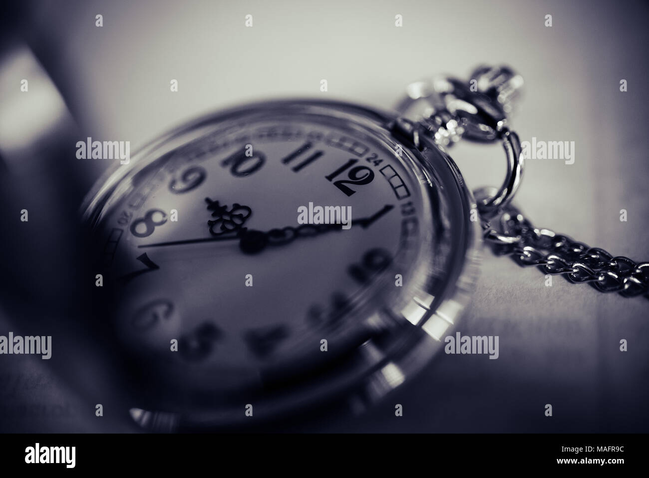 Vintage pocket watch , symbols of time with copy space Stock Photo - Alamy