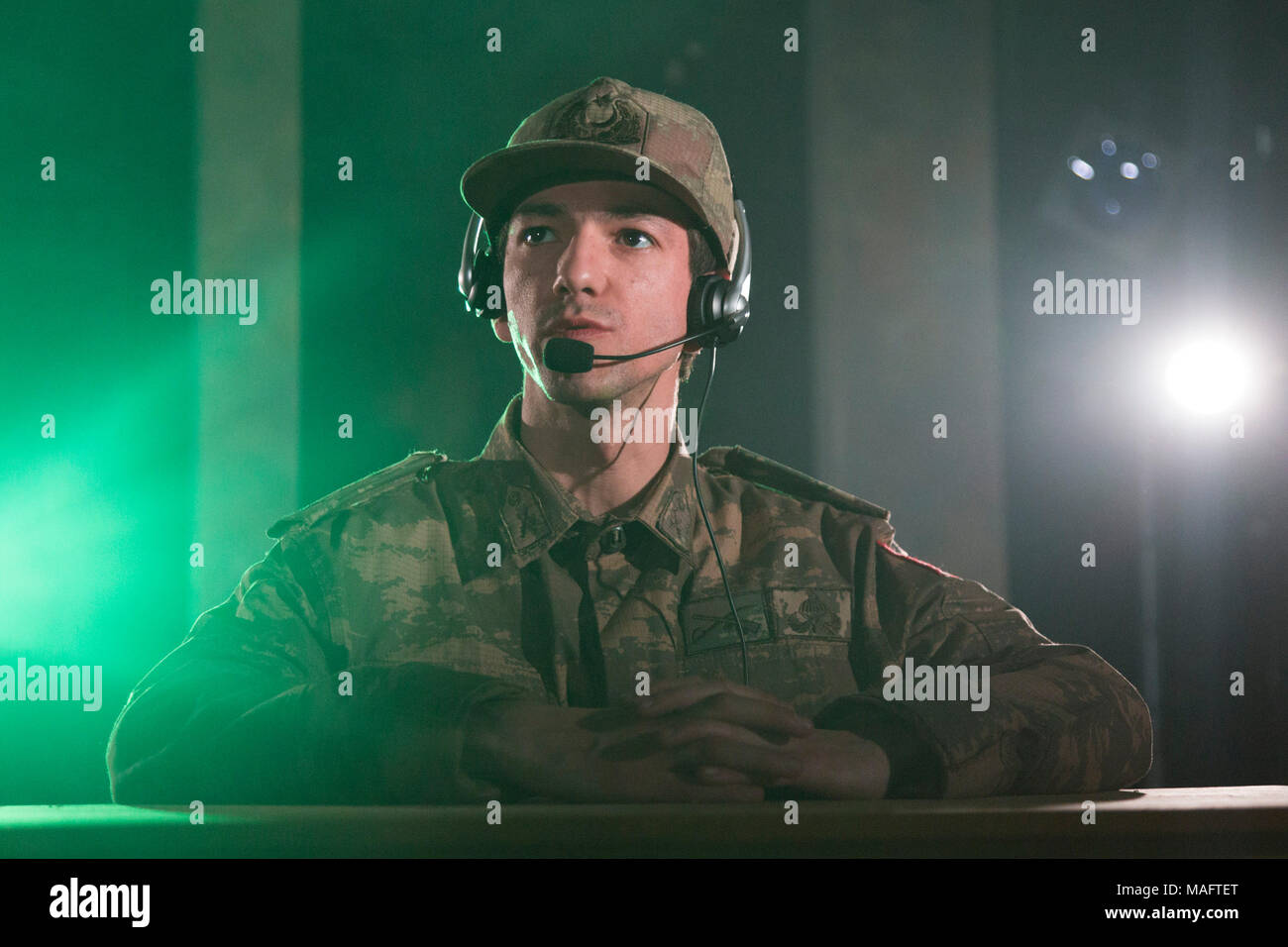 Pictured: Josef Altin. Photocall for the world premiere of the play ...