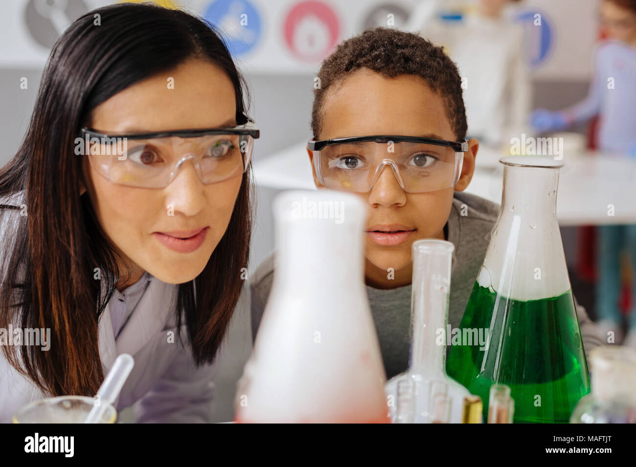 Teacher student classroom preteen hi-res stock photography and images ...