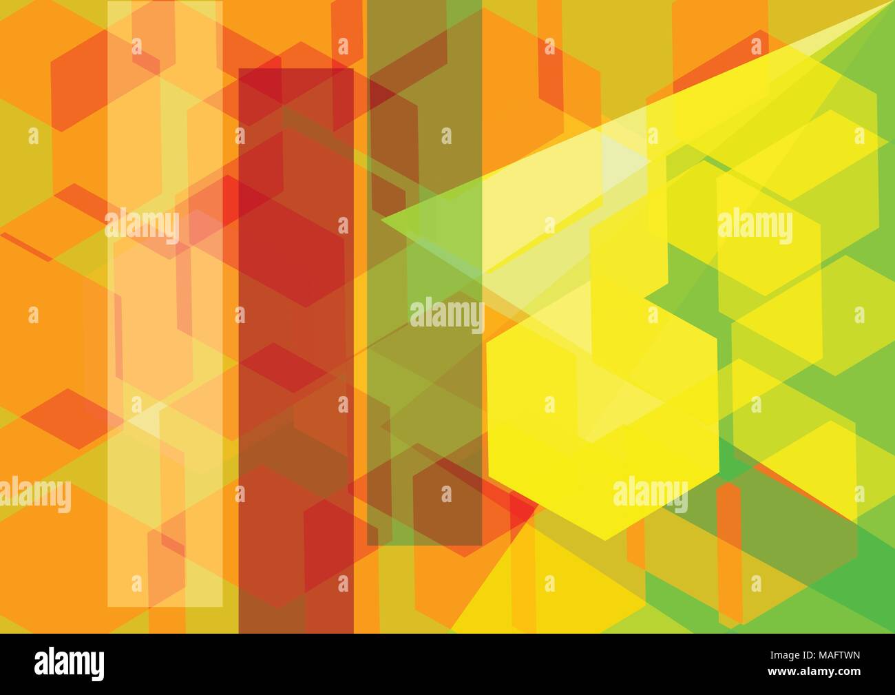 Abstract colorful polygon presentation Stock Vector Images - Alamy