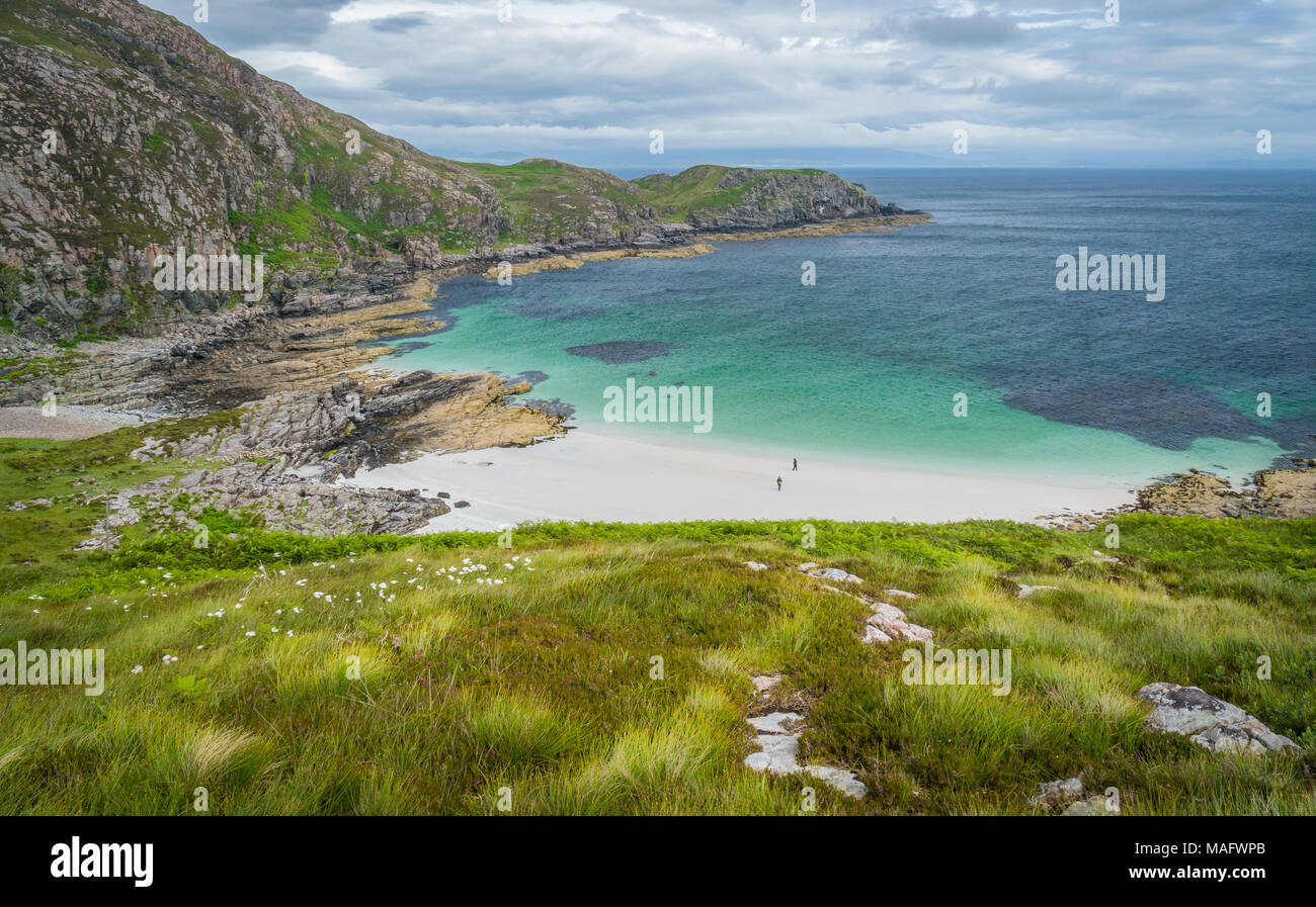 Scenic landscape in Point of Sleat, the southernmost point of Skye ...