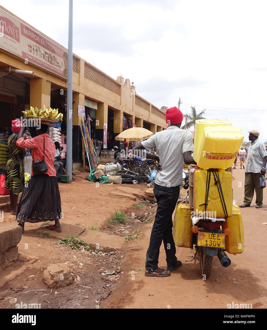 Roadside, Uganda, East Africa Stock Photo - Alamy