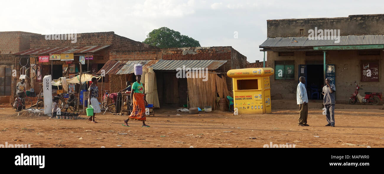 Poor village africa uganda hi-res stock photography and images - Alamy