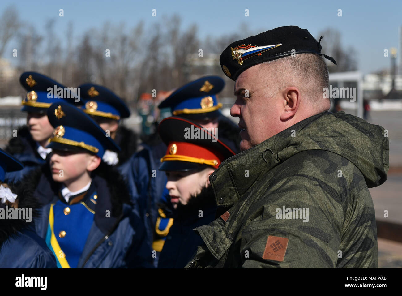 Russian cadets hi-res stock photography and images - Alamy