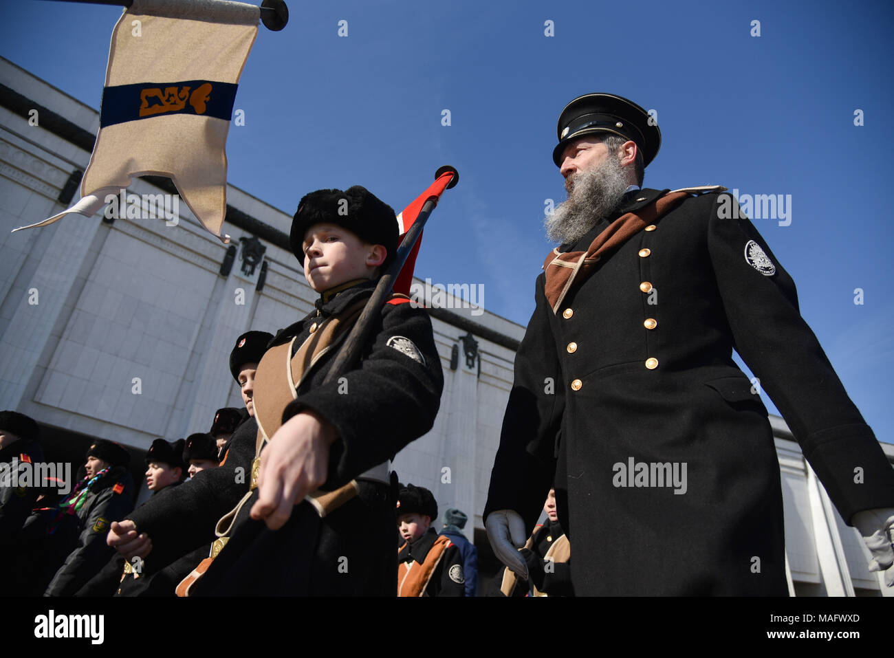 Young russian military school cadet hi-res stock photography and images ...