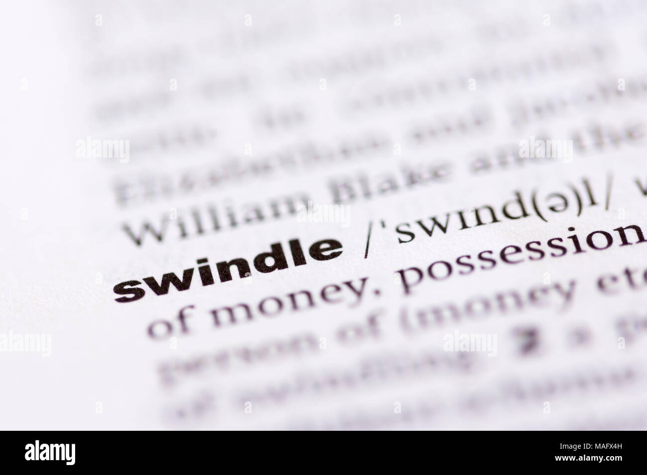 Ponzi scheme dictionary hi-res stock photography and images - Alamy