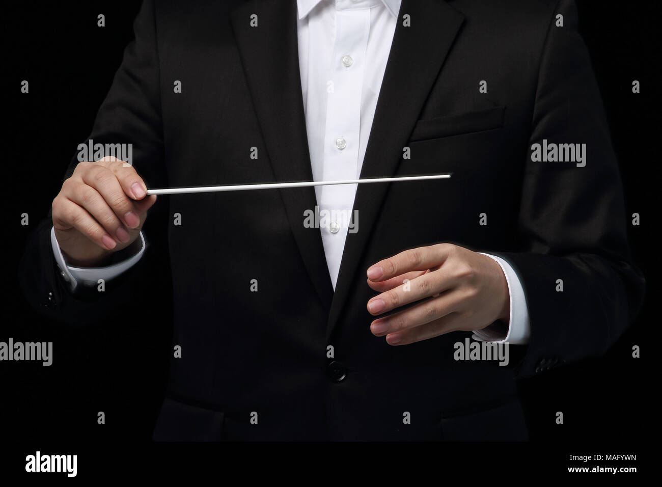 Conducting hand hi-res stock photography and images - Alamy