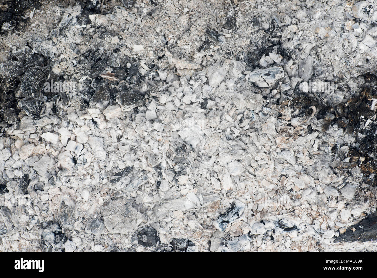ash in fireplace natural background texture Stock Photo - Alamy
