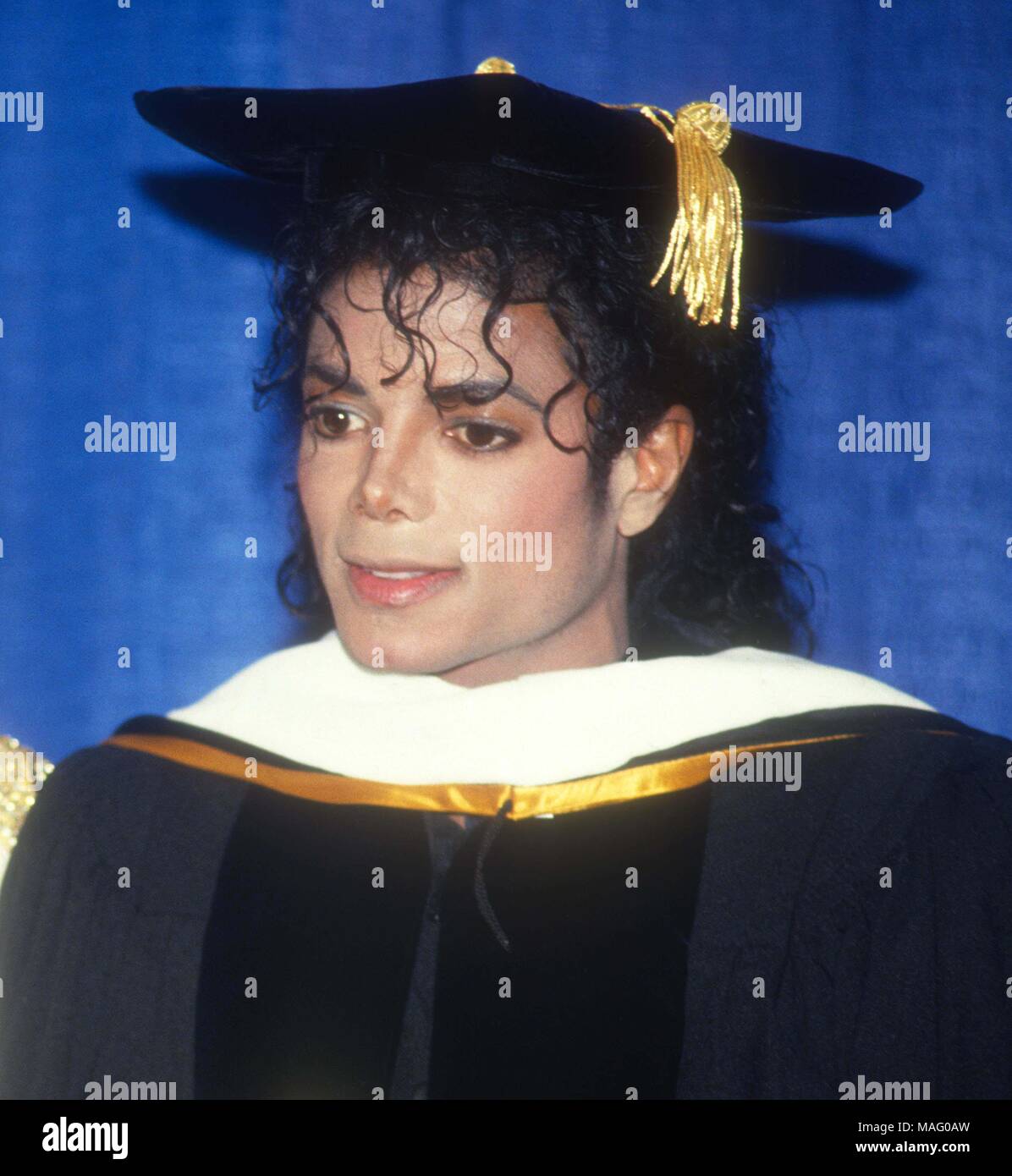 Michael Jackson 1984 Photo By John Barrett/PHOTOlink.net Stock Photo ...