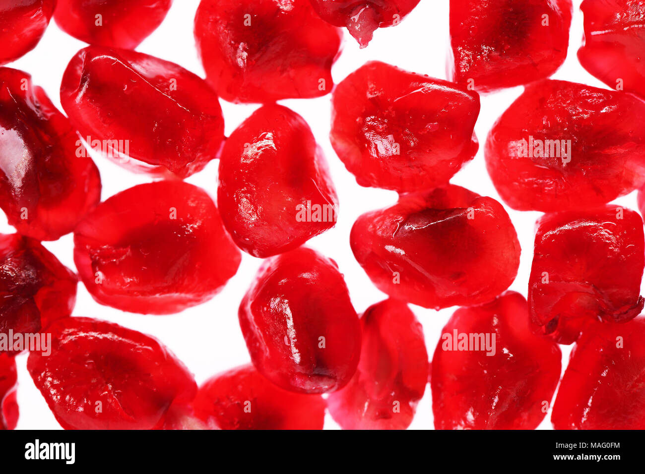 Various microscopic images, the surface of a particular object ...