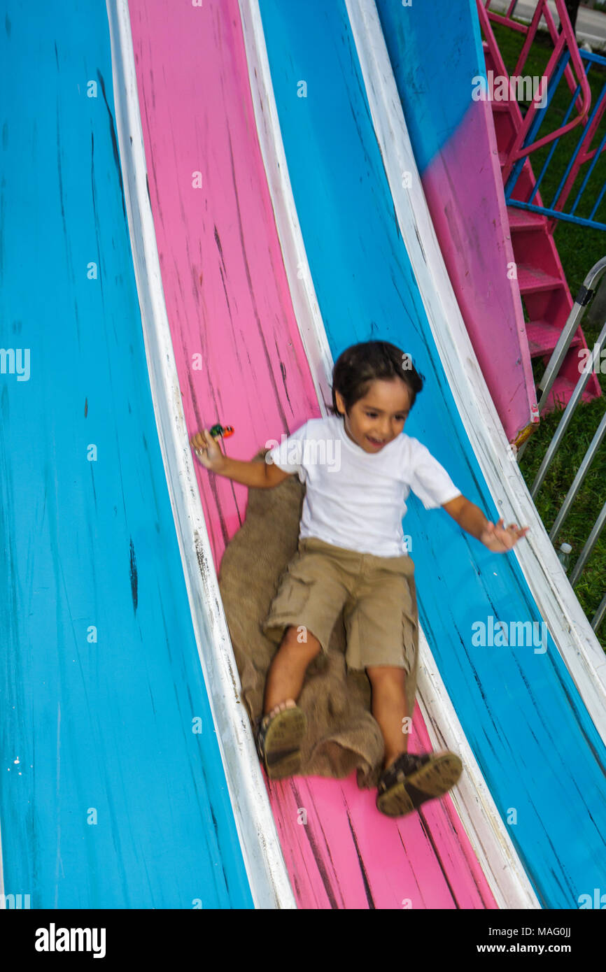 Miami Beach Florida,Flamingo Park,School's Out Fiesta,celebration ...