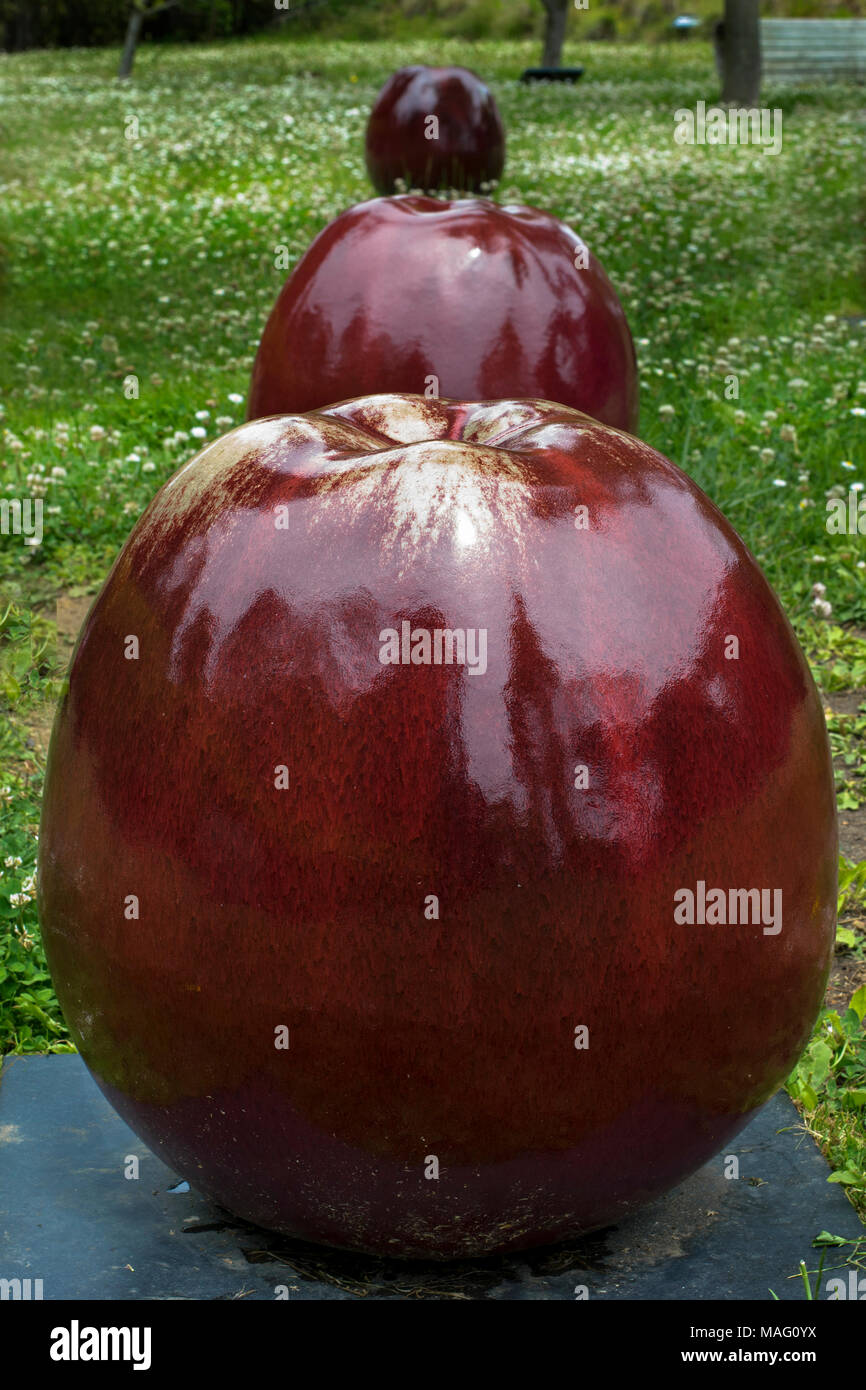 Apples - Larger than Life Stock Photo - Alamy