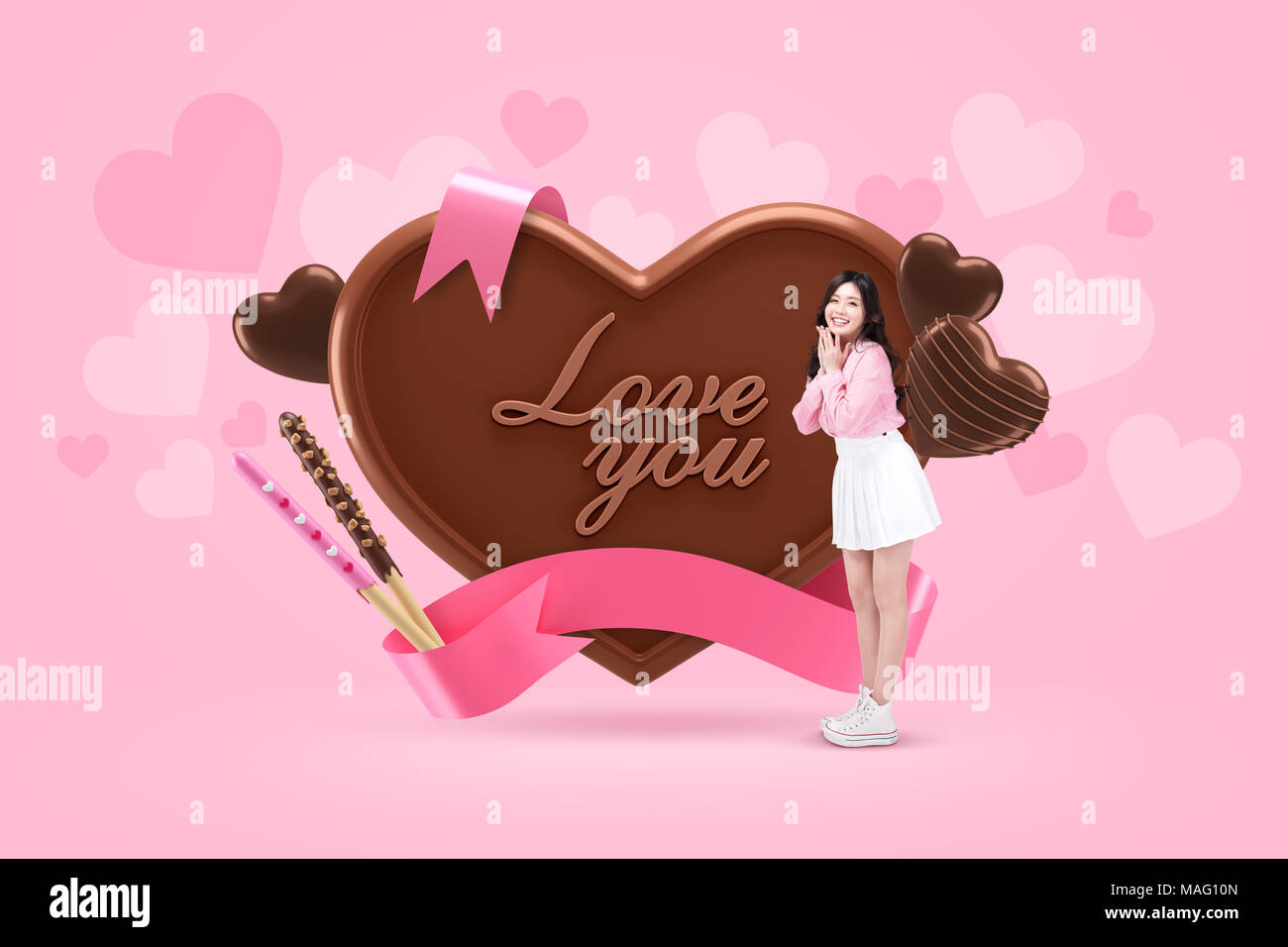 3d chocolate printing hi-res stock photography and images - Alamy