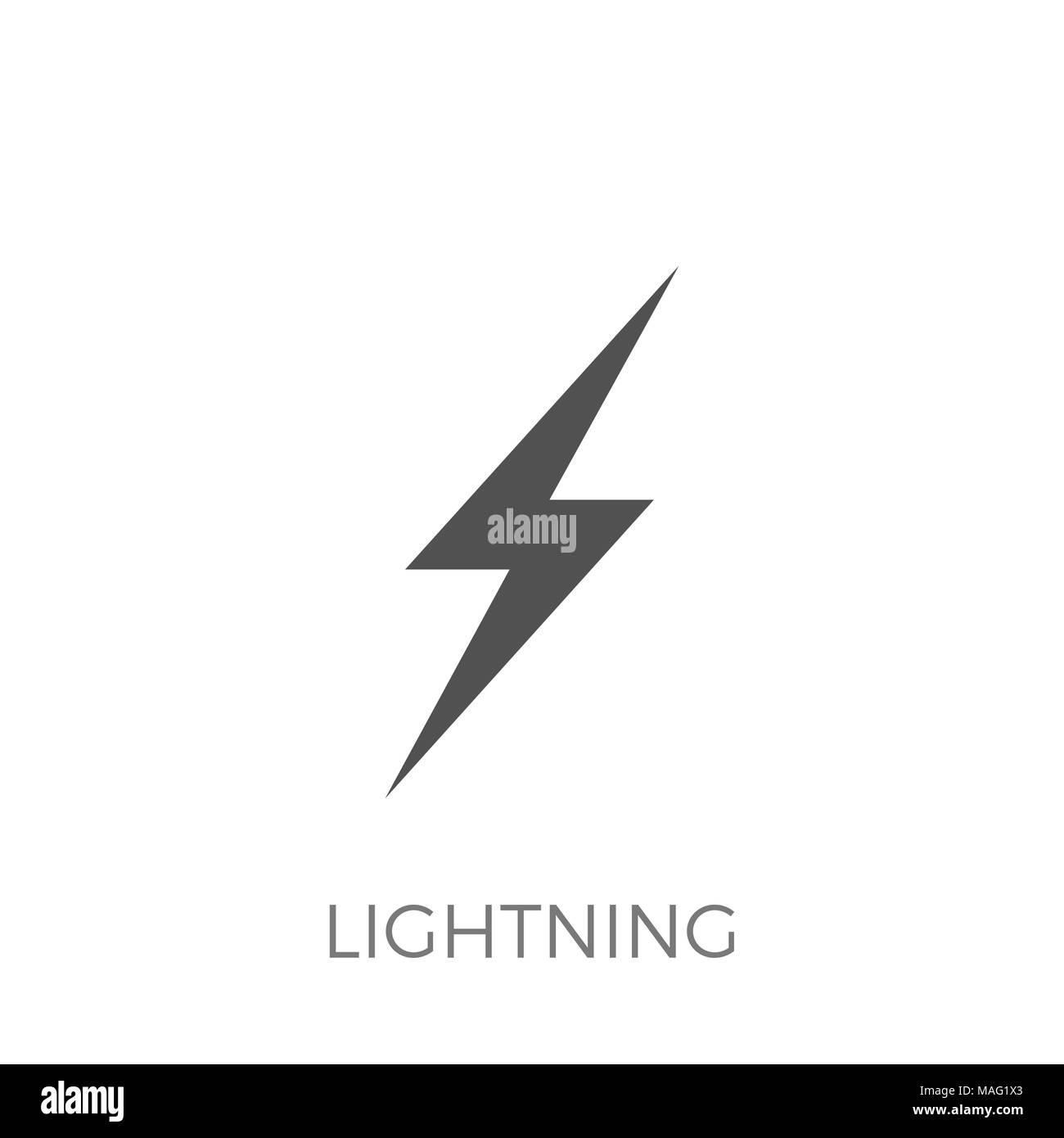 Lightning vector hi-res stock photography and images - Alamy