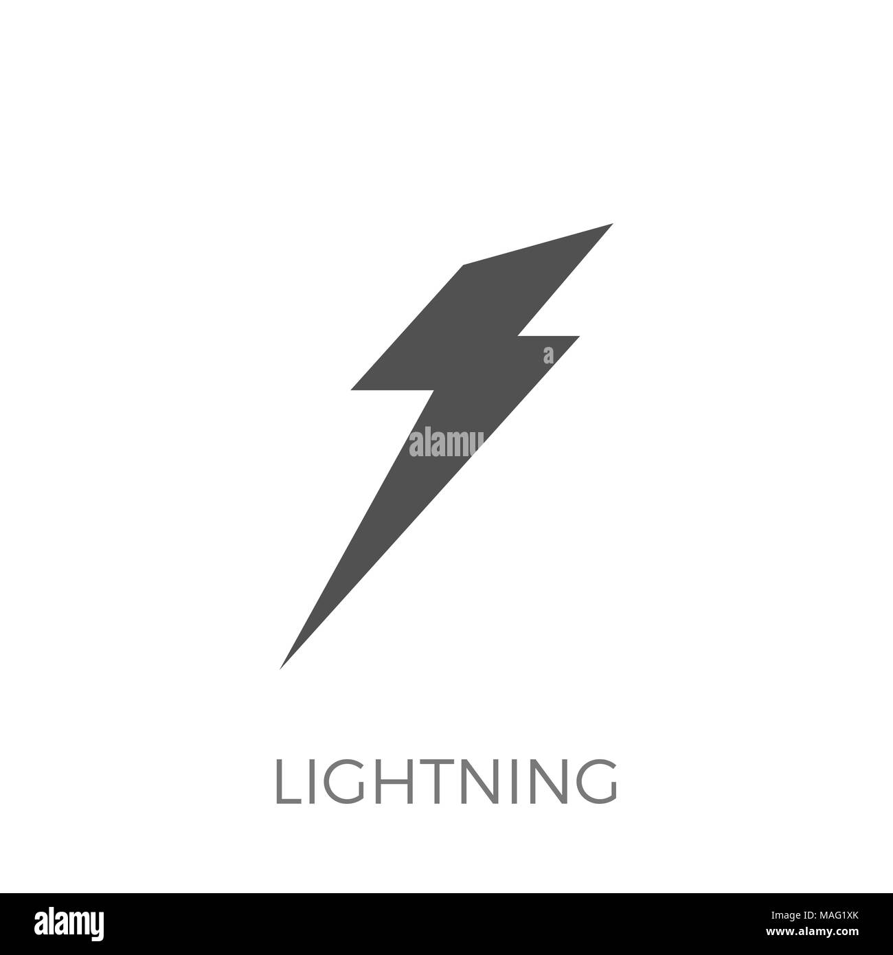 Lightning vector hi-res stock photography and images - Alamy