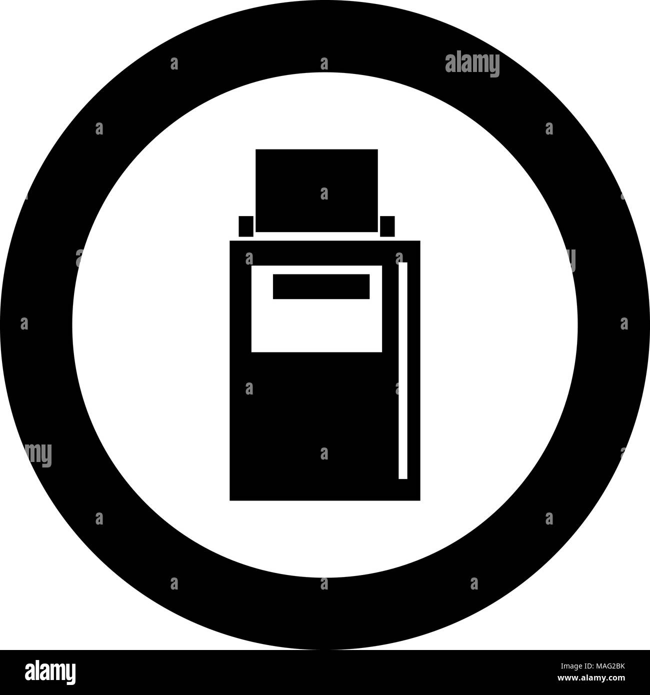 Electronic banking terminal Black and White Stock Photos & Images - Alamy