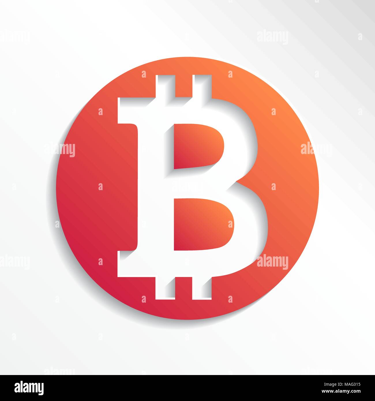 Bitcoin Vector Logo Crypto Currency Icon, Golden Bitcoin Vector Logo,