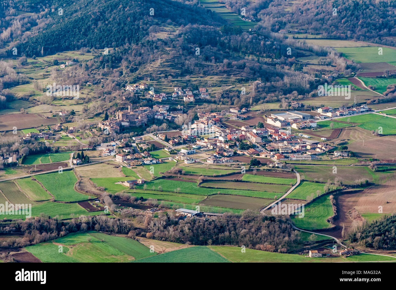 Aerial urban rural land use hi-res stock photography and images - Alamy