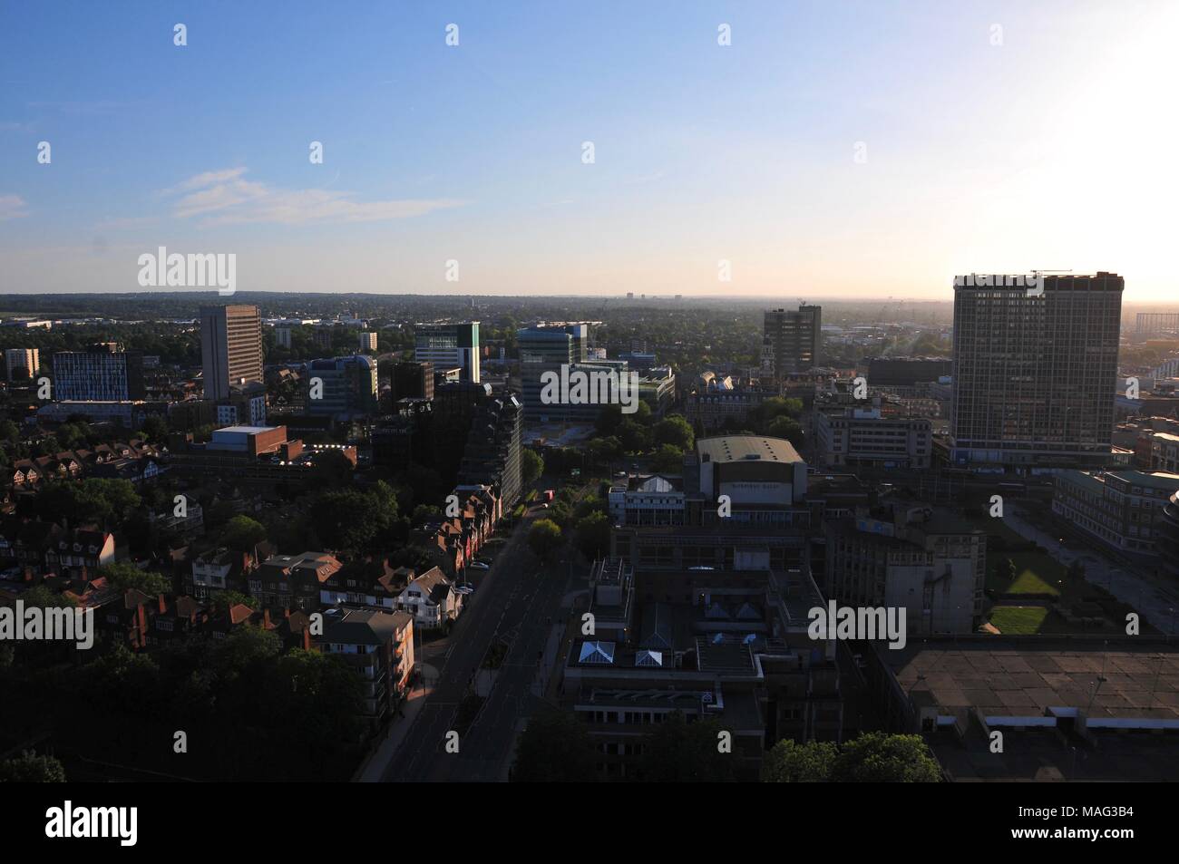 Croydon skyline hi-res stock photography and images - Alamy