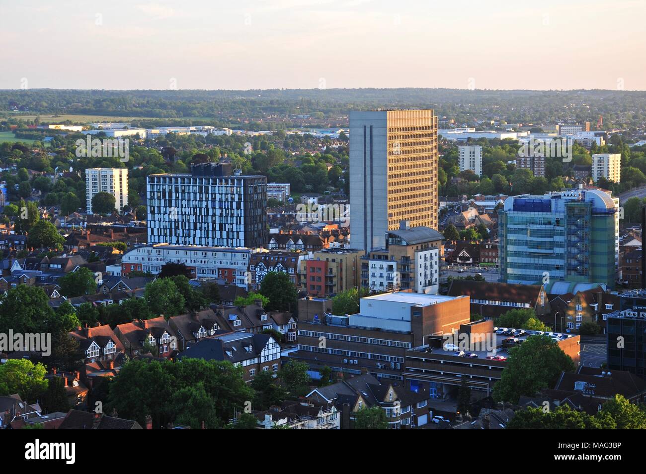 Croydon skyline hi-res stock photography and images - Alamy