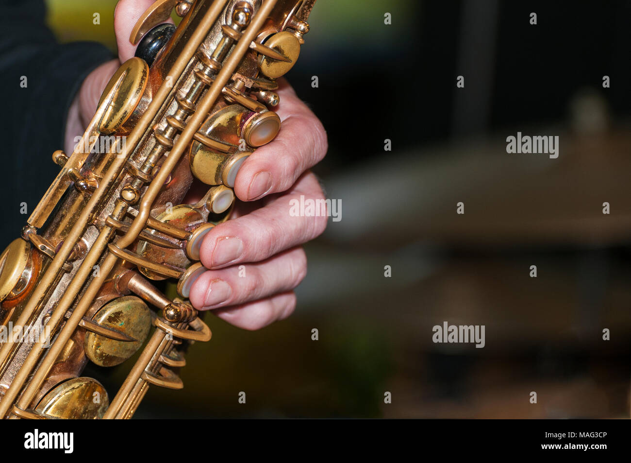 Male sax player hi-res stock photography and images - Alamy