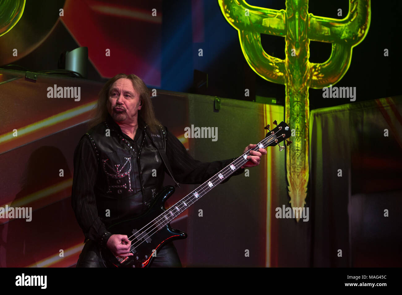 Heavy metal legends Judas Priest on their Firepower tour at Tribute ...