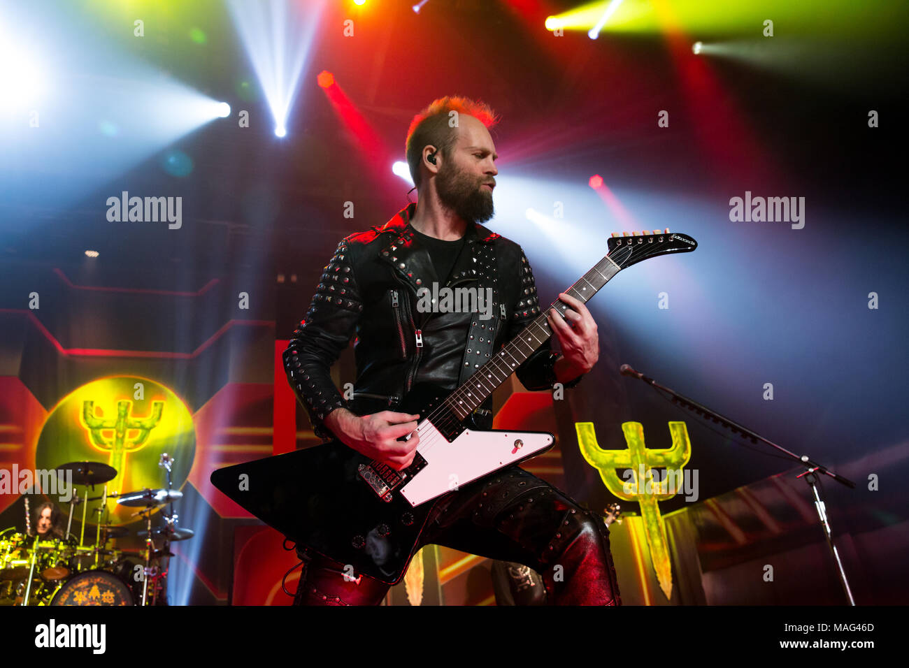Heavy metal legends Judas Priest on their Firepower tour at Tribute ...