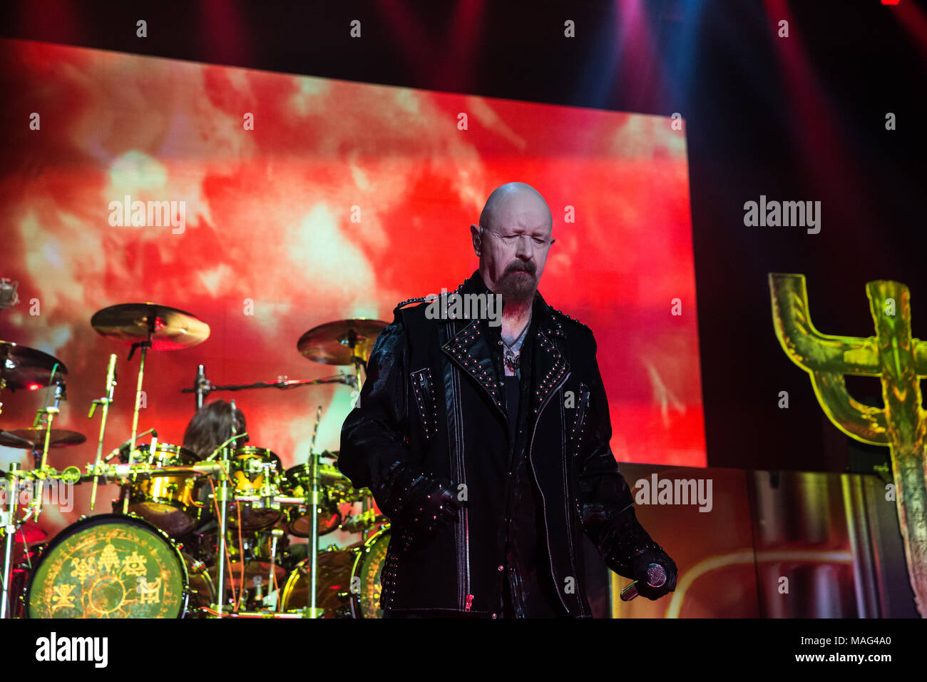 Heavy metal legends Judas Priest on their Firepower tour at Tribute ...