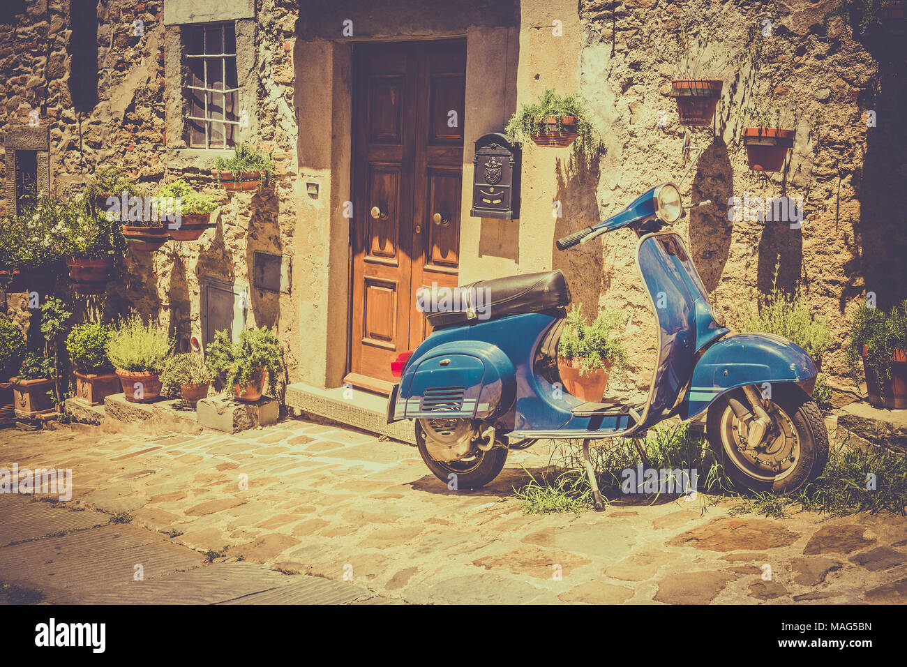 Siena province scooter hi-res stock photography and images - Alamy