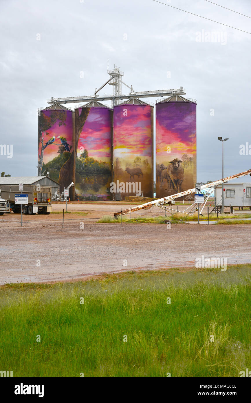 Australian silos hi-res stock photography and images - Alamy