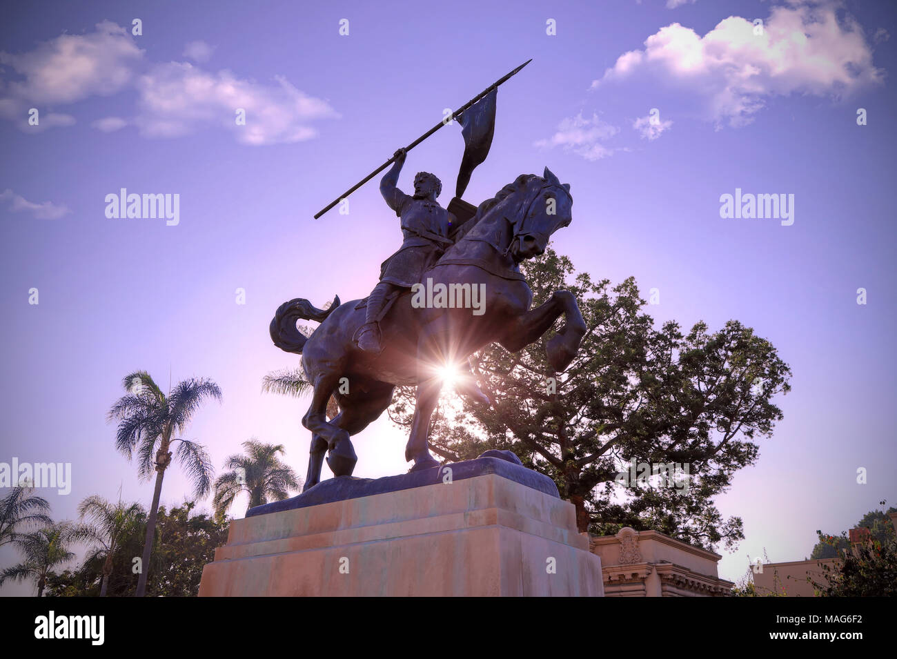San Diego, California, USA - February 5, 2018: "El Cid Campeador ...