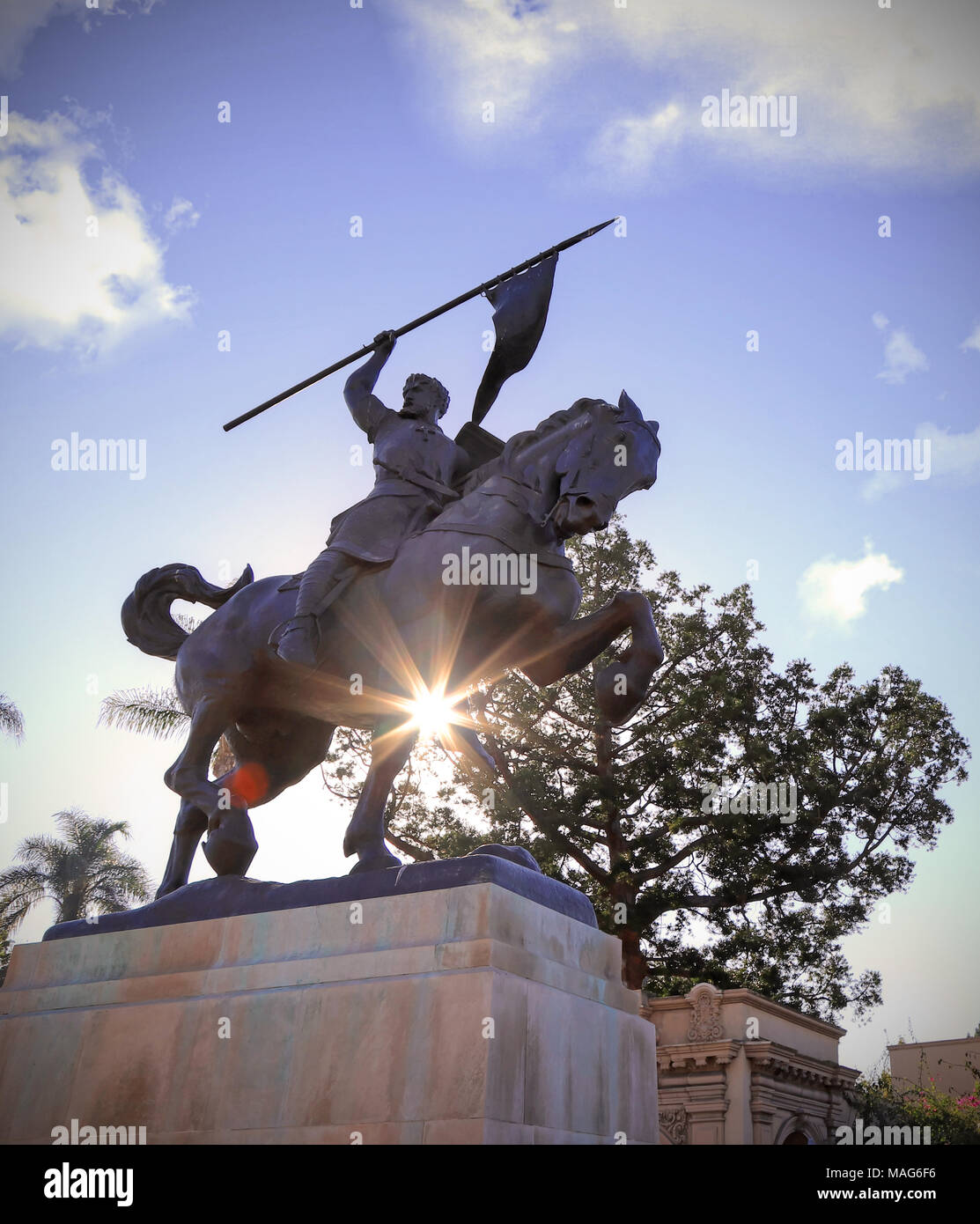 San Diego, California, USA - February 5, 2018: "El Cid Campeador ...