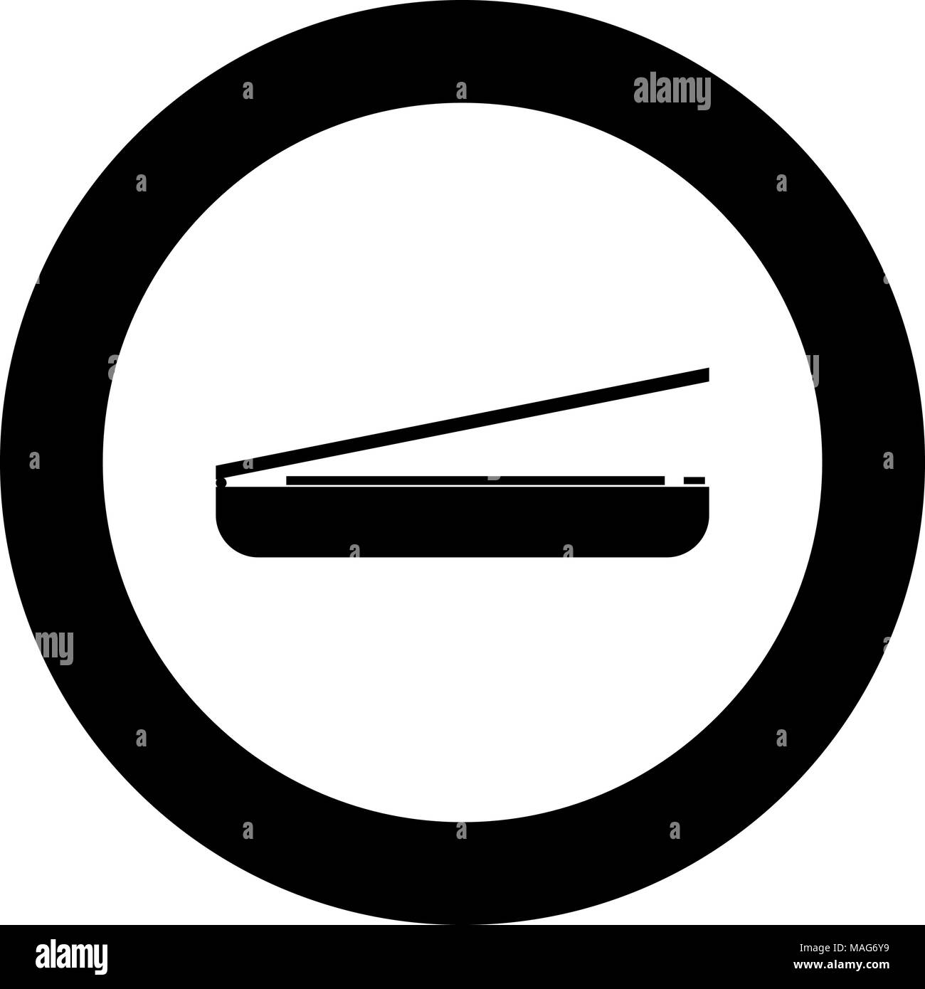Document scanning Stock Vector Images - Alamy