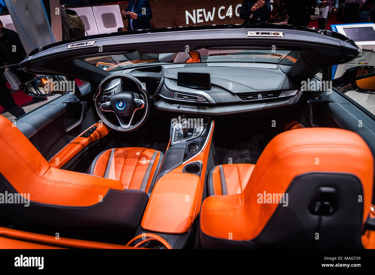 Switzerland, March 2018 - magnificent cars and hypercars on display at ...