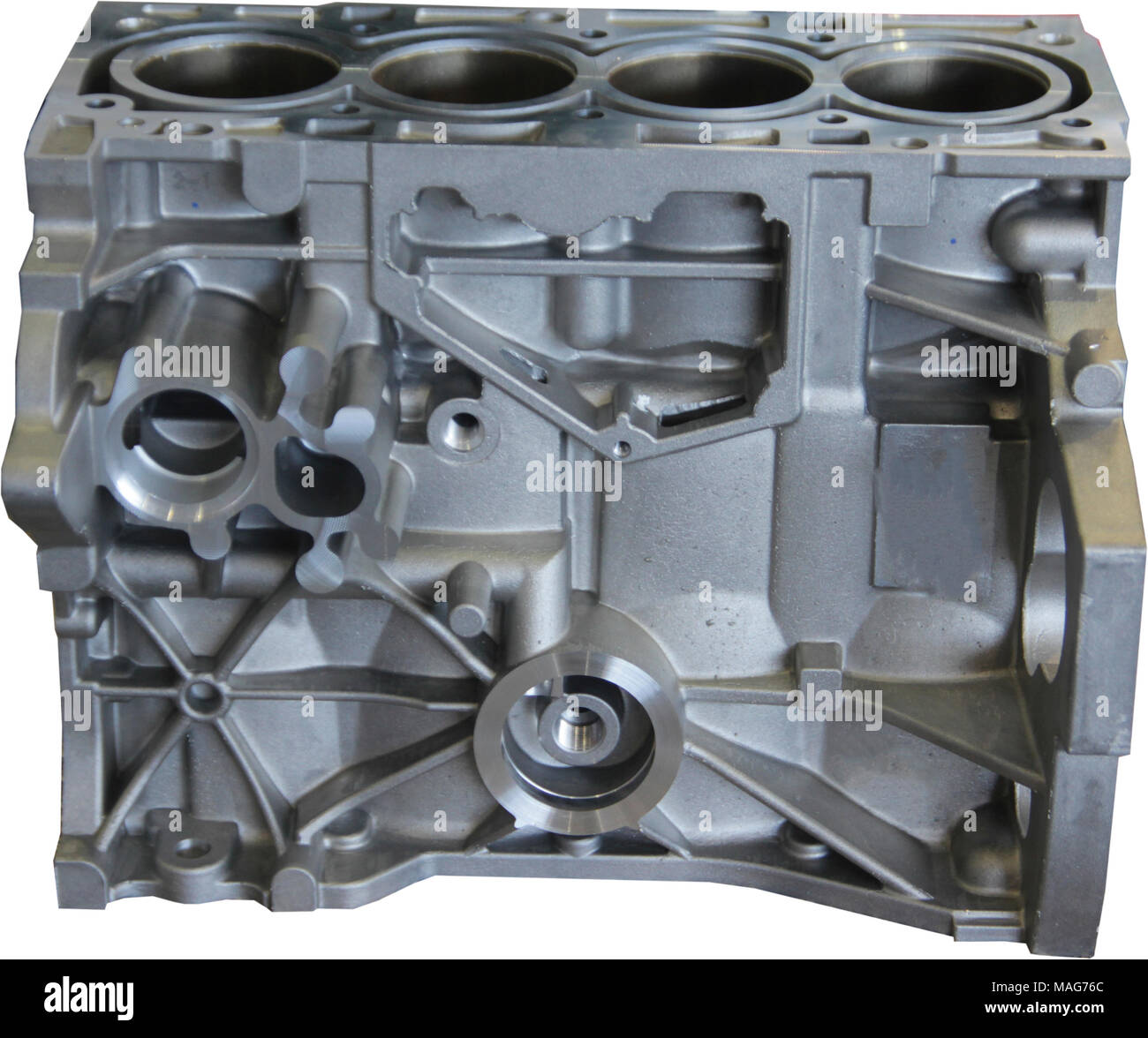 Part of engine - mechanical system of modern motors manufacturing Stock ...