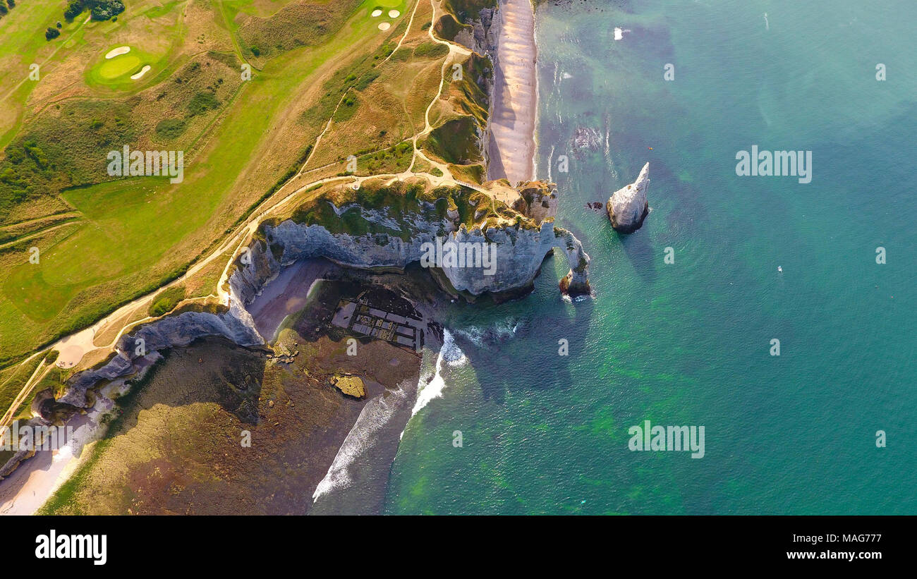 Chalk cliffs cliff arch hi-res stock photography and images - Alamy