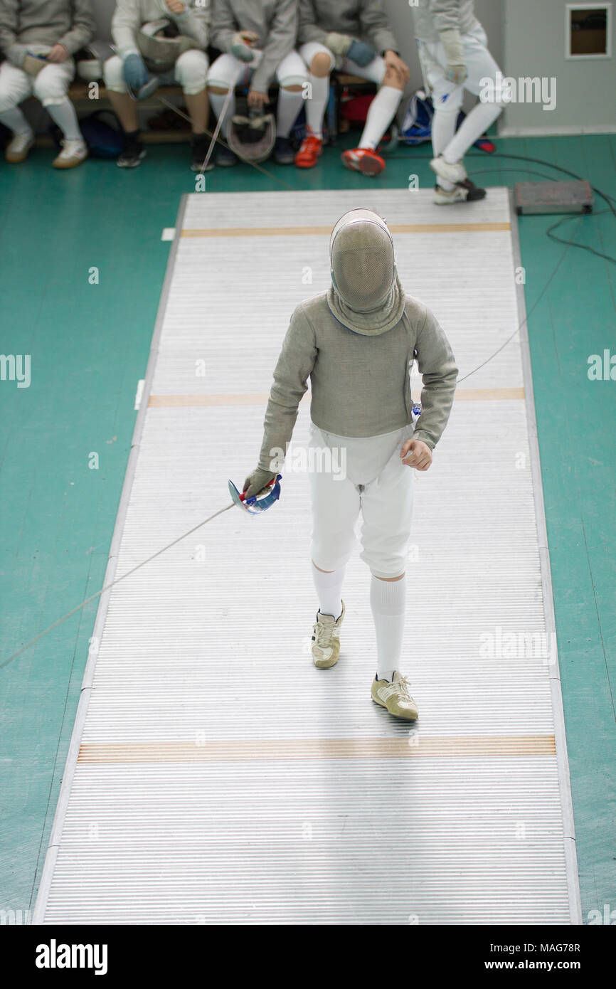 Professional fencer hi-res stock photography and images - Alamy