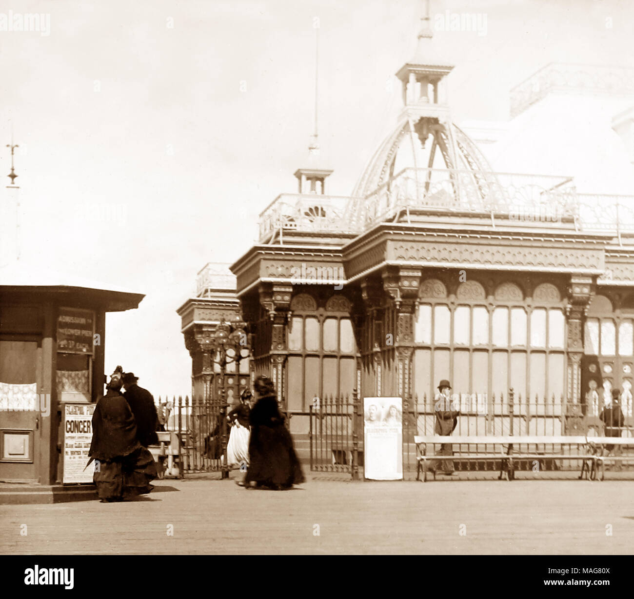 Blackpool North Pier Vintage High Resolution Stock Photography and ...