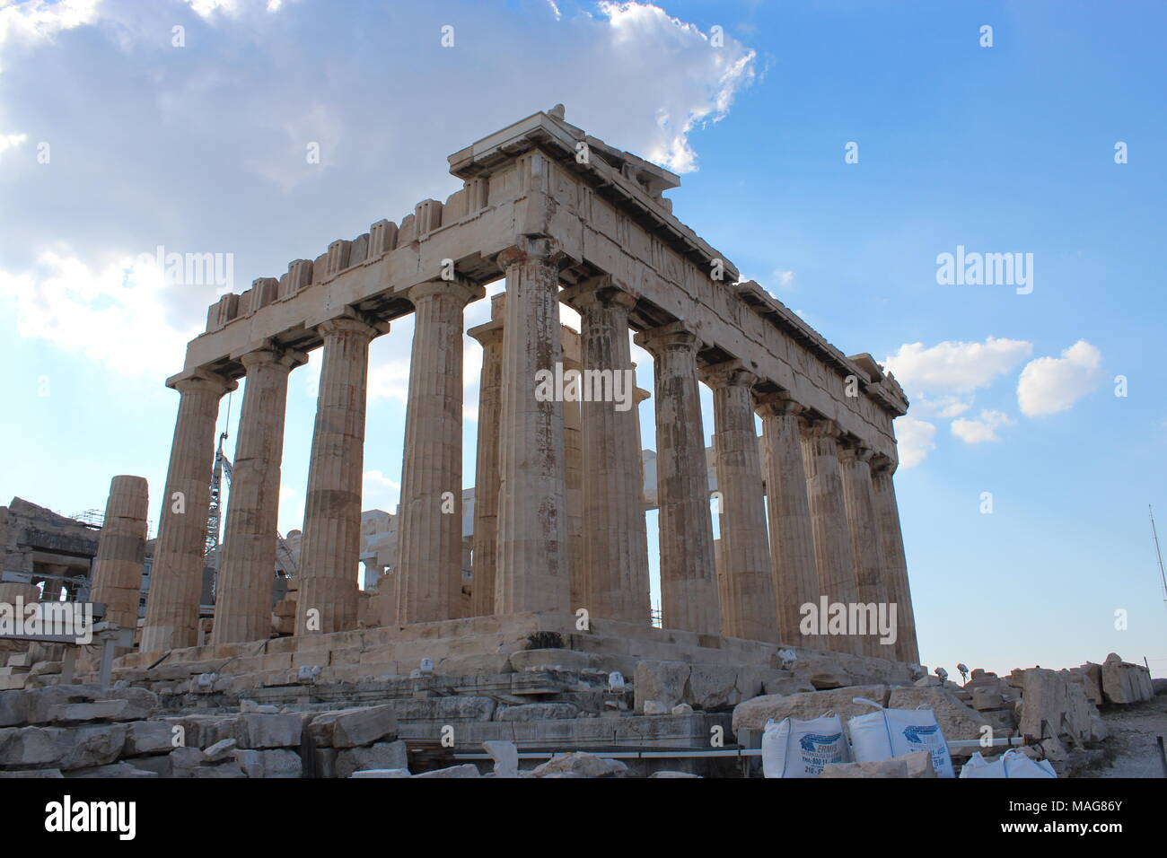 Ruins of acropolis hi-res stock photography and images - Alamy