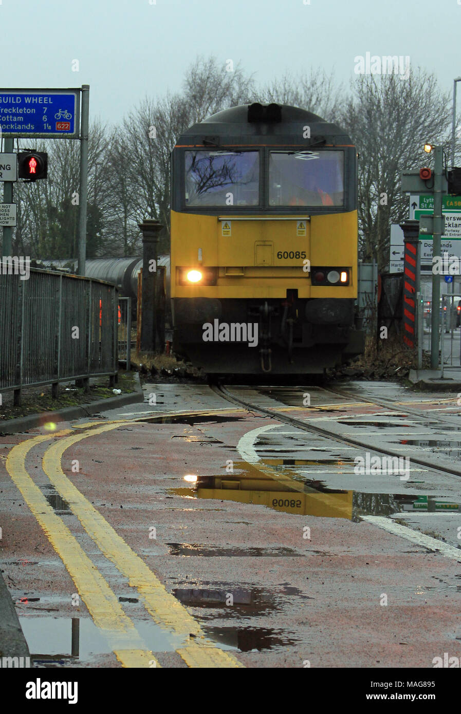 Empty bitumen tankers hi-res stock photography and images - Alamy