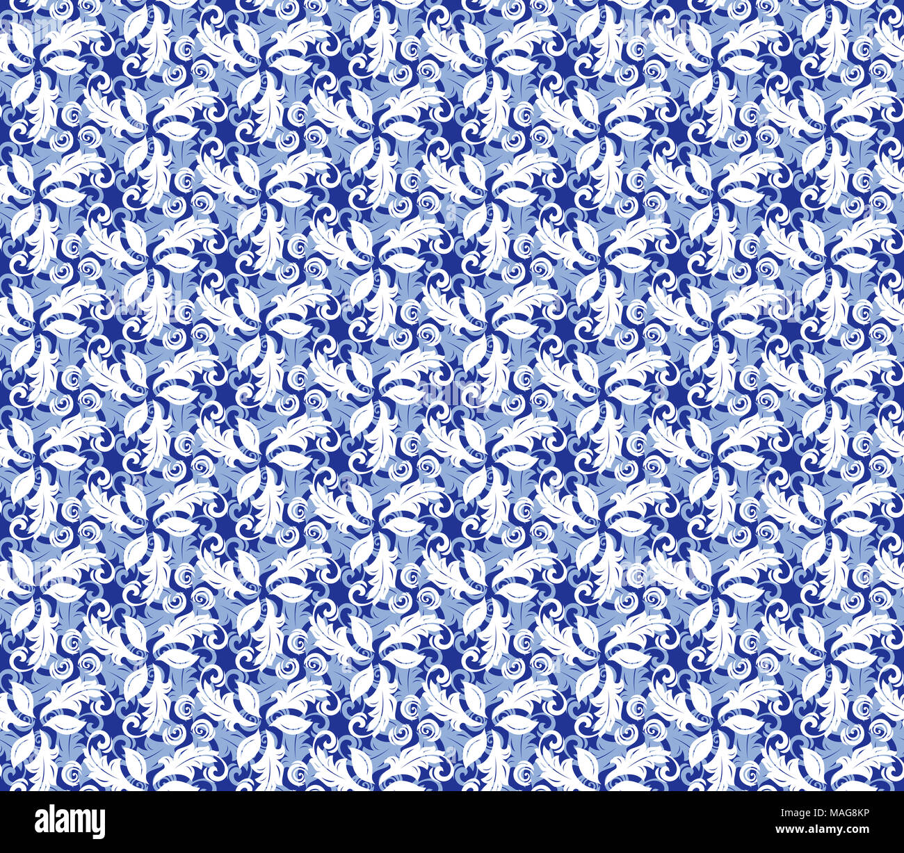 Floral Fine Seamless Pattern Stock Photo - Alamy