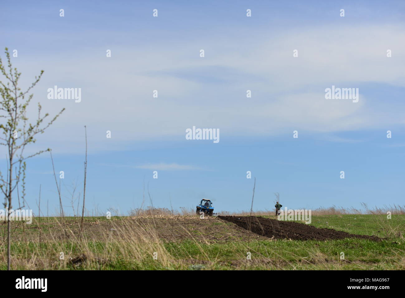 Ukraine agriculture tractor hi-res stock photography and images - Alamy