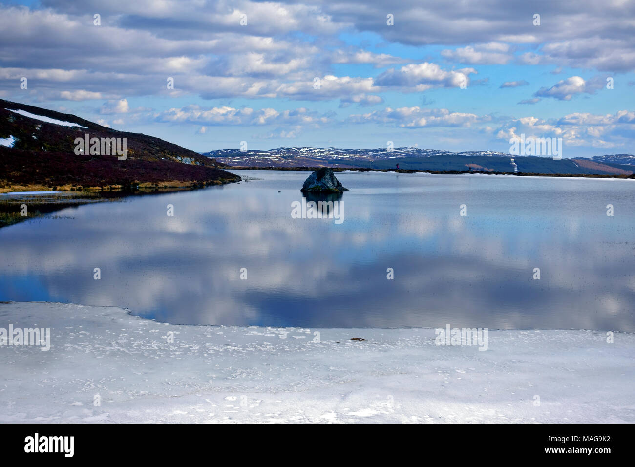 Loch a choire ben vrackie hi-res stock photography and images - Alamy