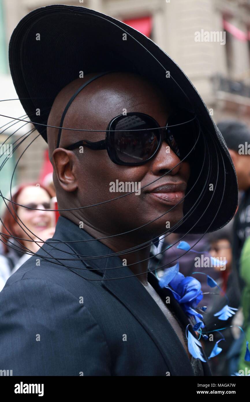 New York City, New York, USA. 1st Apr, 2018. The annual holiday parade ...